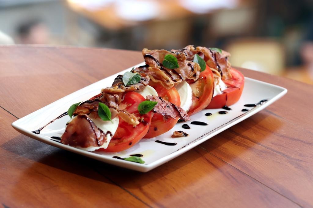 A caprese muito além da salada