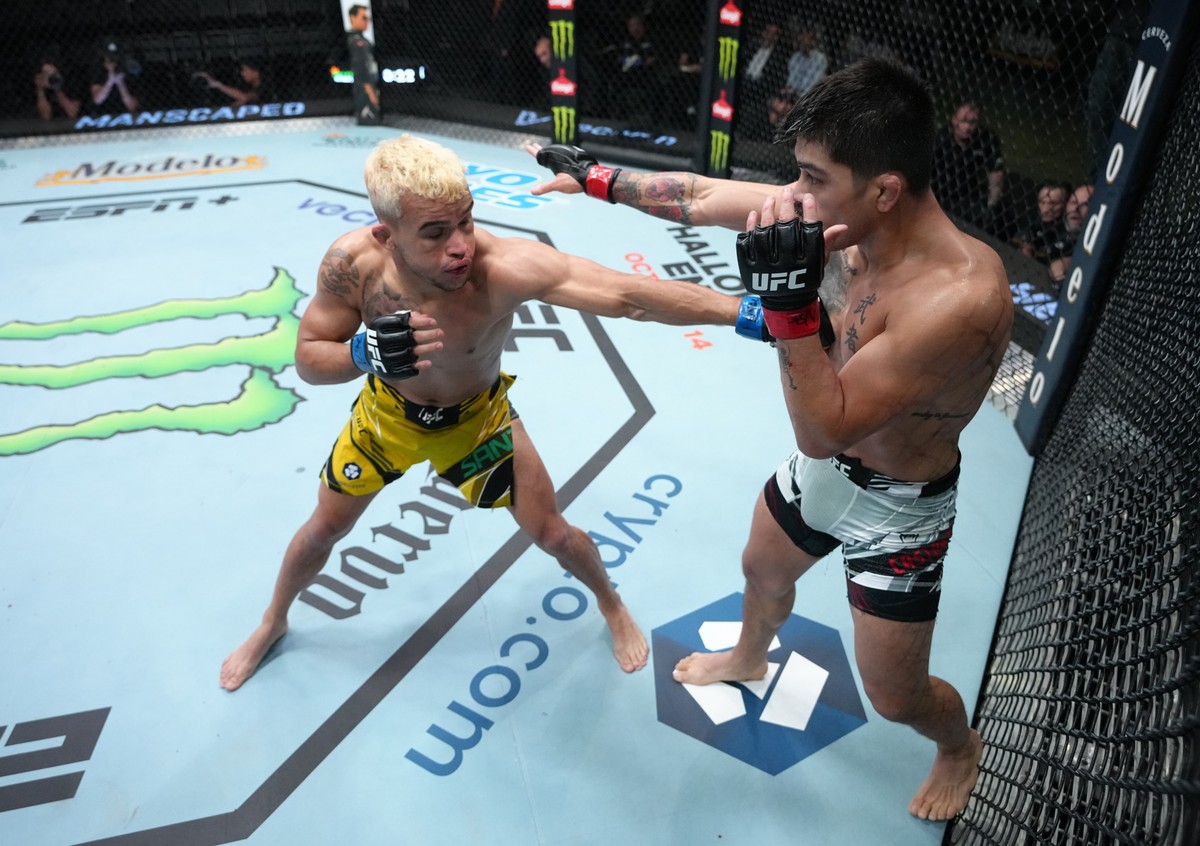 Vídeos do UFC: à la Charles do Bronx, brasileiro consegue virada ...