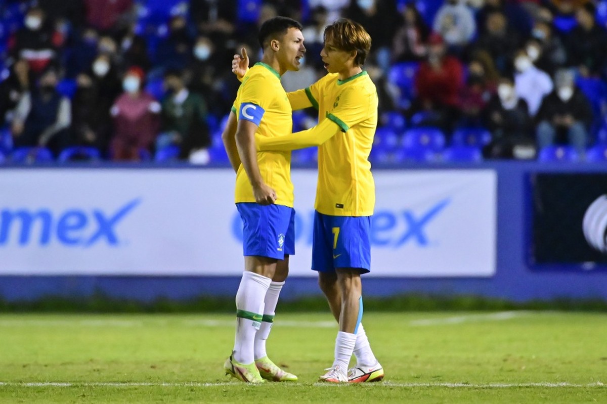 Após duas assistências, Werton marca primeiro gol pela Seleção: "Peso ...