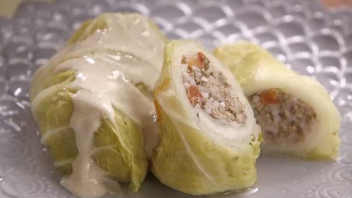 Charutinho de acelga com frango | Cozinha Prática | Receitas