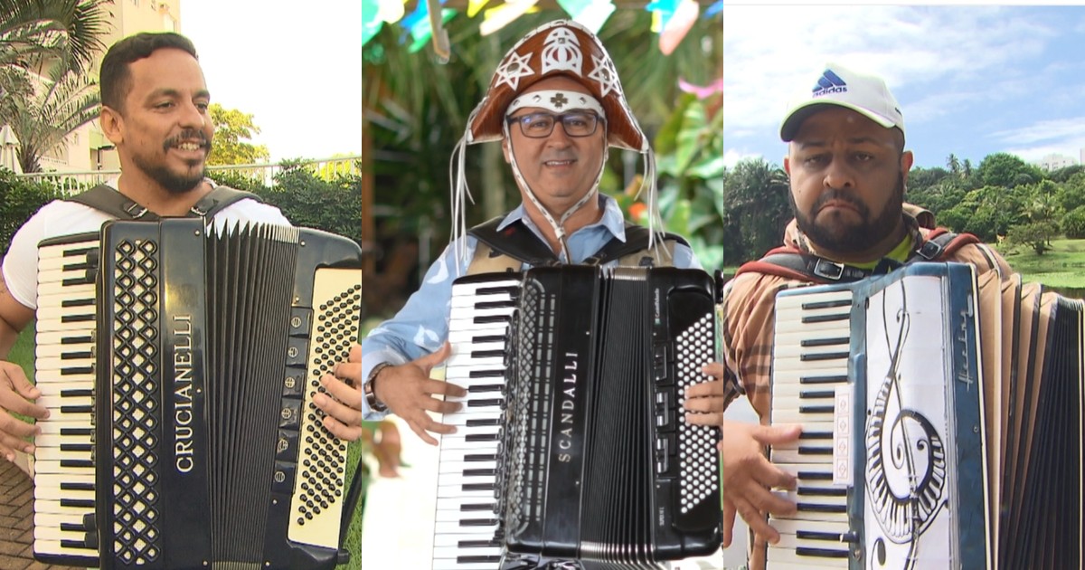 Batalha de Sanfoneiros do São João da Rede Bahia: vote no seu músico ...