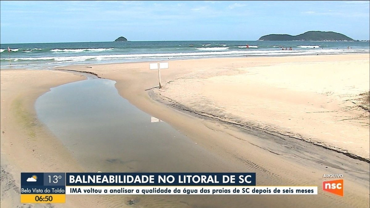 Análises de balneabilidade no litoral de SC são retomadas pelo IMA ...