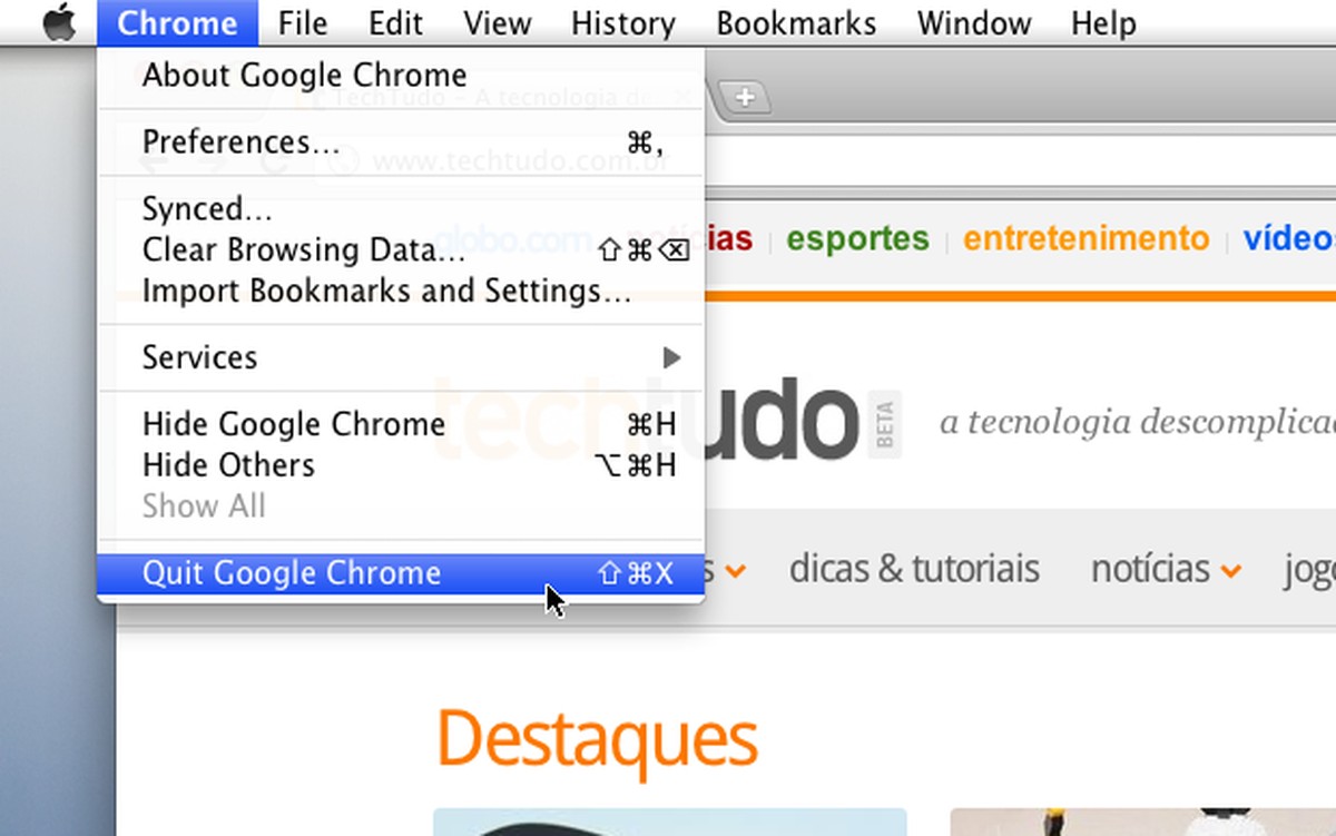 Como alterar o atalho ‘Cmd + Q’ no Mac | Dicas e Tutoriais | TechTudo