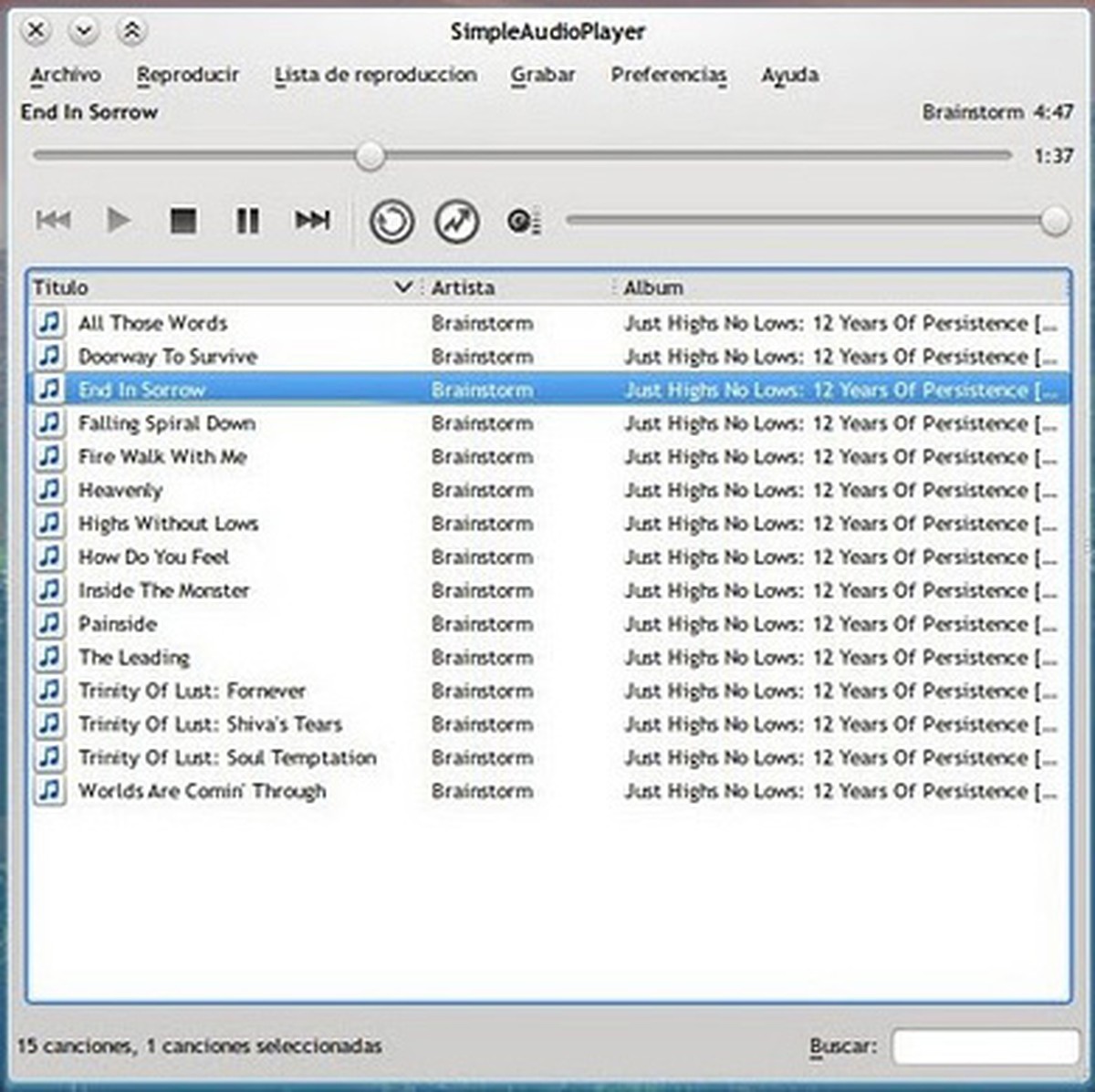SimpleAudioPlayer, ouça música de forma simples no Linux | Notícias ...