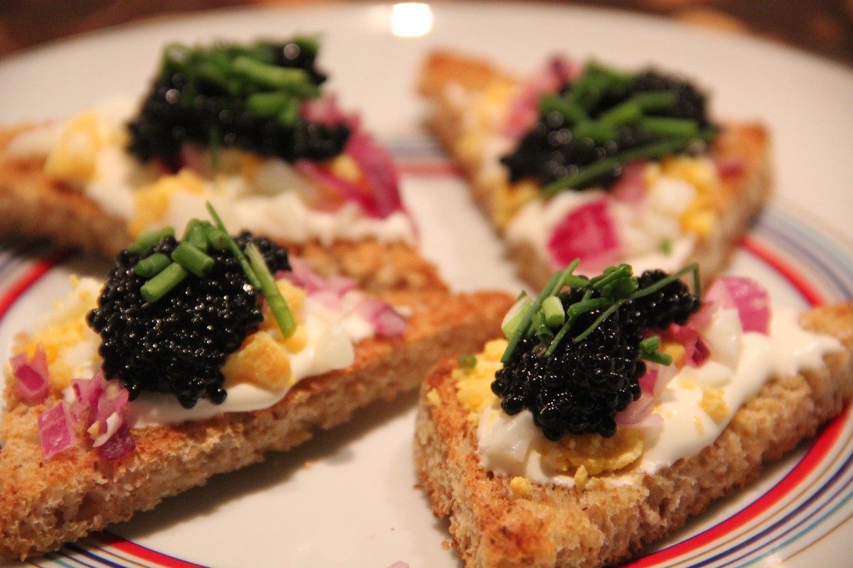 Caviar Plate | Receitas Gshow | Gshow