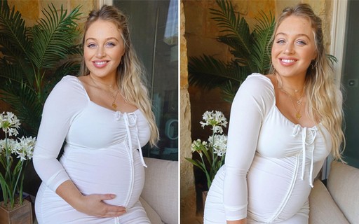 Iskra Lawrence anuncia o nascimento do filho em post na web - Quem ...