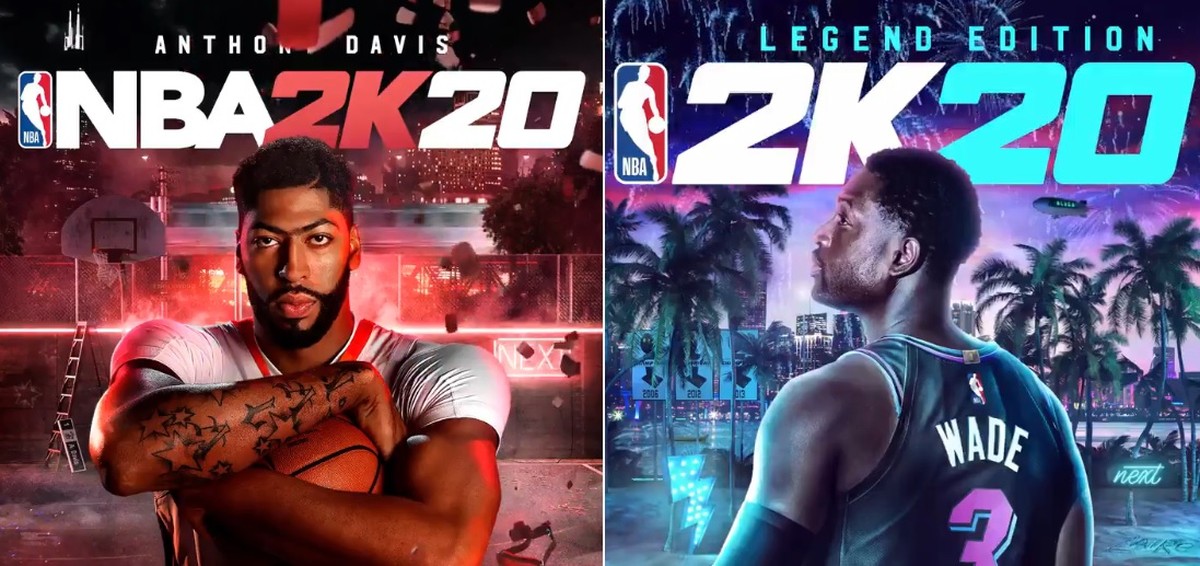 NBA2K20: Anthony Davis será capa do jogo; Dwayne Wade aparece na edição ...