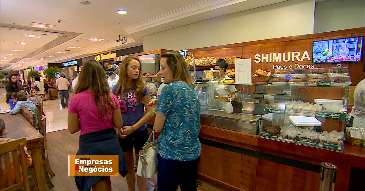 PME - Empresário monta padaria compacta dentro de shopping