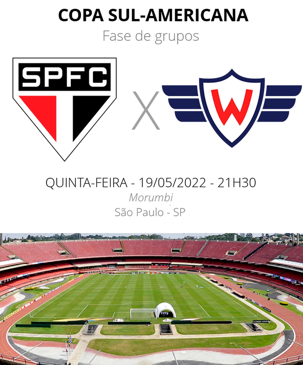 Spnet São Paulo X Jorge Wilstermann Veja Onde Assistir Escalações