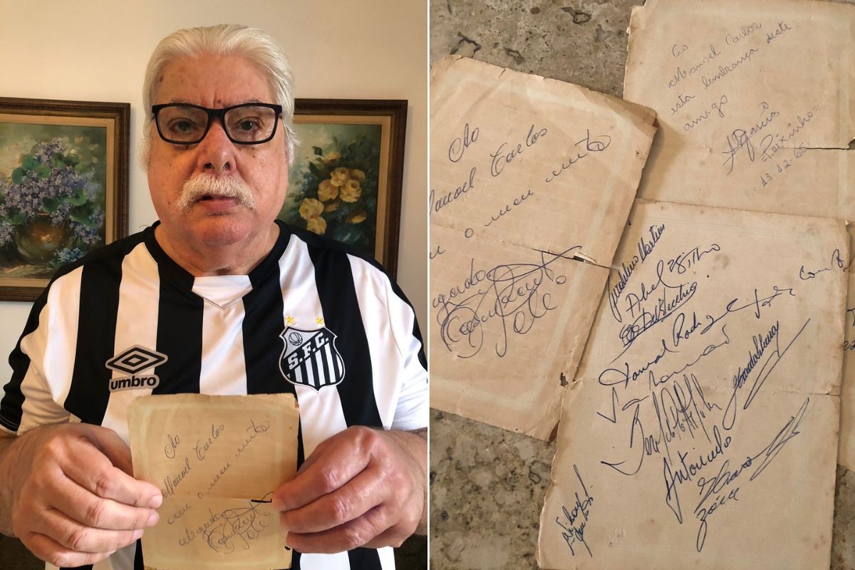 Fã revela autógrafo raríssimo de quando Pelé ainda assinava 'Edson ...