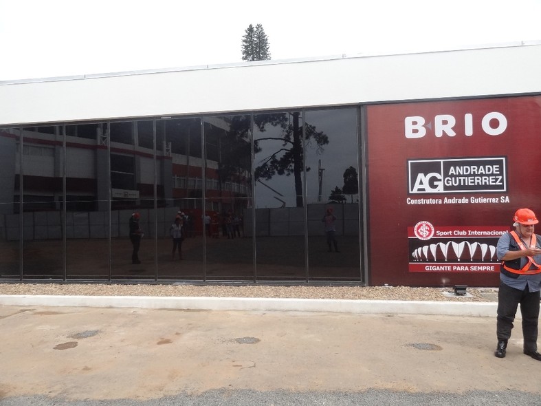 FOTOS: confira evolução das obras do Beira-Rio, mais de 50% concluídas ...