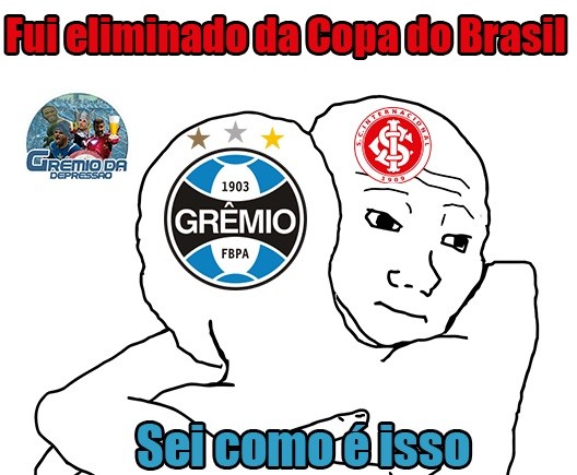 Eliminação de Grêmio e Inter na Copa do Brasil gera memes na internet; veja