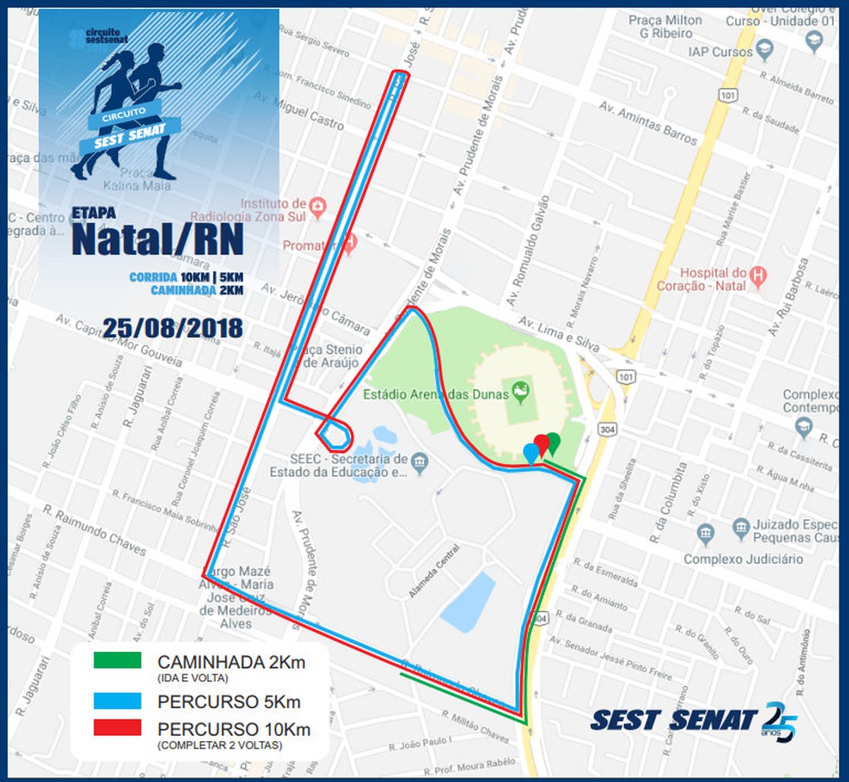 Corrida de rua em Natal oferece inscrição gratuita para trabalhadores ...