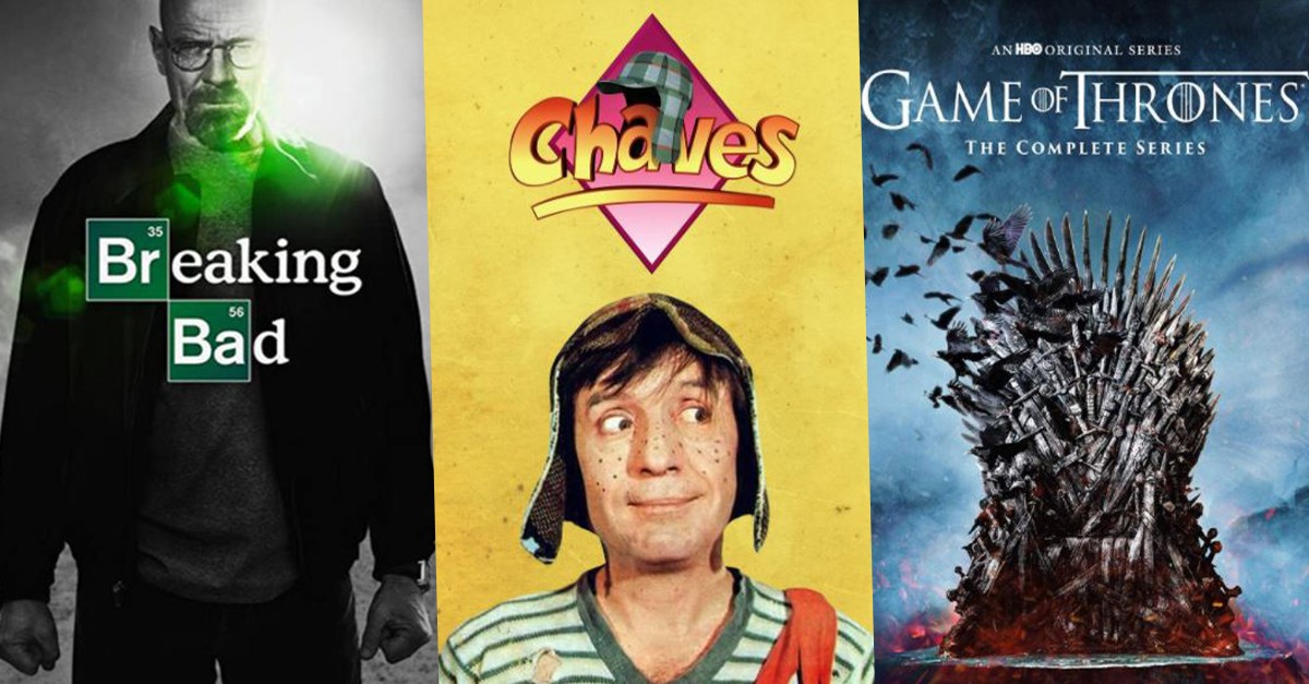 'Breaking Bad', 'Game of Thrones' e até 'Chaves': veja séries com ...
