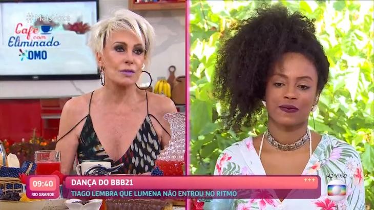 'BBB' 21: Entrevista de Lumena no 'Mais você' rende memes - Patrícia ...