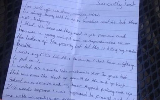 Jovem compartilha currículo de mendigo no Twitter e consegue ofertas de ...