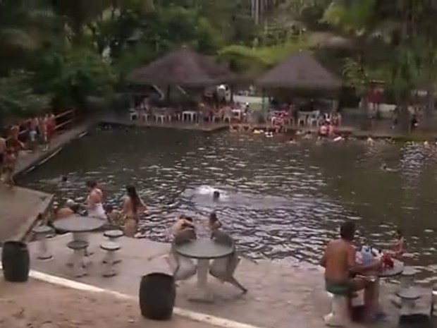 G1 - Piscinão é alternativa durante verão de Santa Rita, no litoral da ...