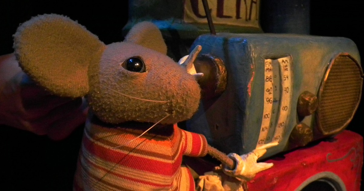 G1 - Peça infantil em Araraquara conta a história de amor de um rato ...