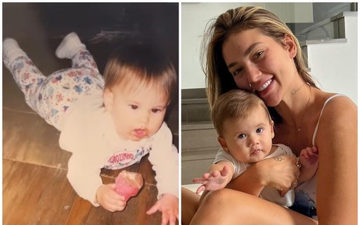 Zé Felipe posta foto de Virginia criança e semelhança com Maria Alice ...