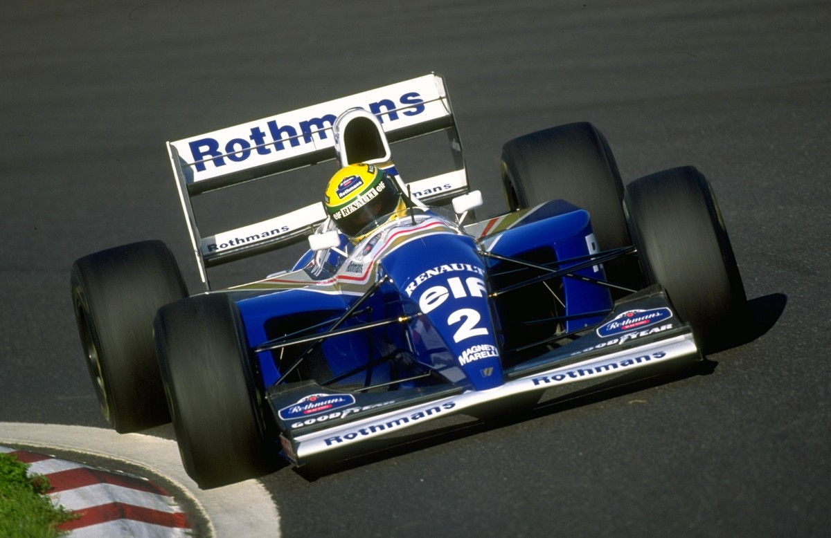 Ayrton Senna fez primeiro teste para valer com a Williams-Renault há ...