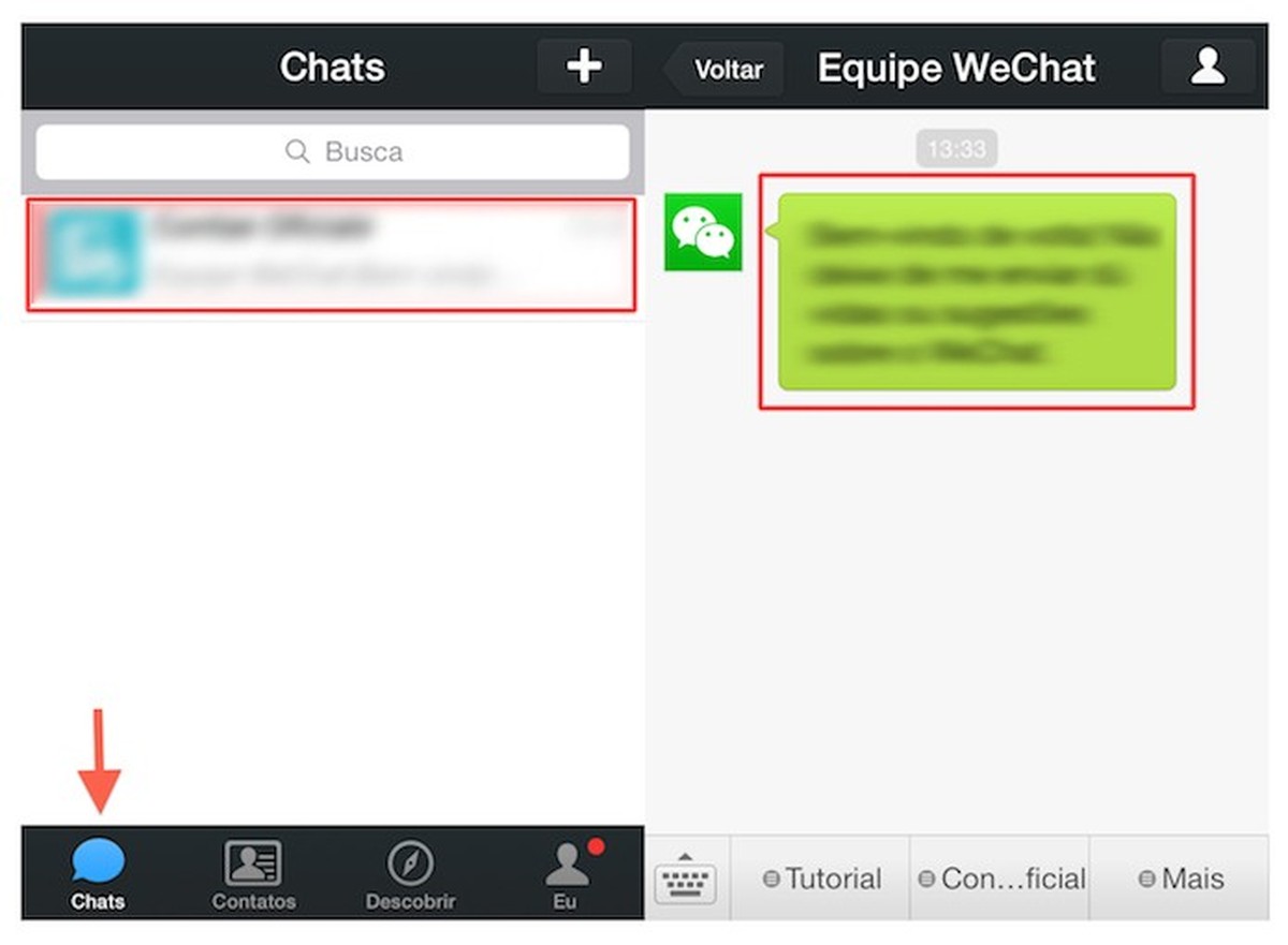 Veja como encaminhar mensagens no WeChat | Dicas e Tutoriais | TechTudo