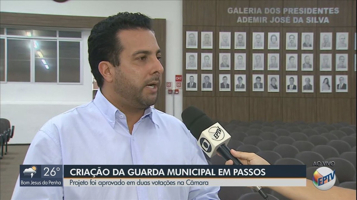 Guarda Municipal de Passos pode começar a operar a partir do 2º ...