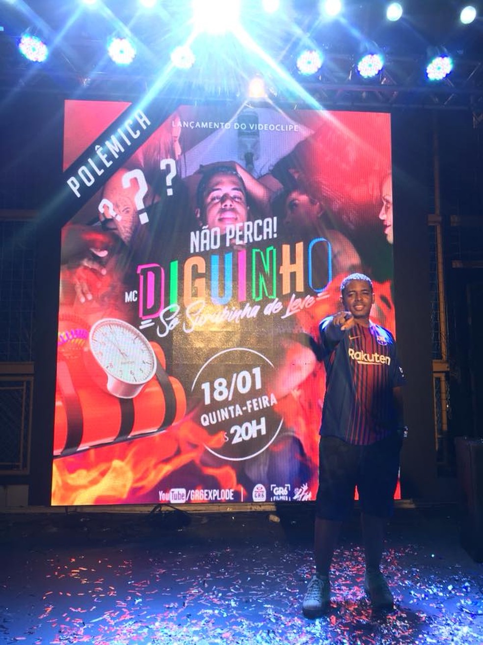 'Só surubinha de leve', de MC Diguinho, sai do ar no YouTube | Música | G1