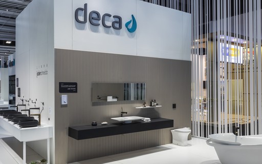 Conheça os produtos Deca lançados na Expo Revestir