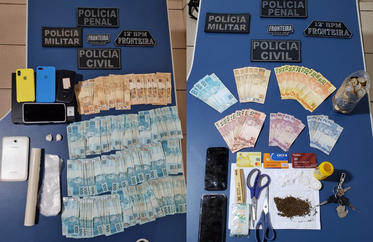 Hórus Operação Apreende Mais De R 4 5 Mil E Drogas Na Fronteira Do