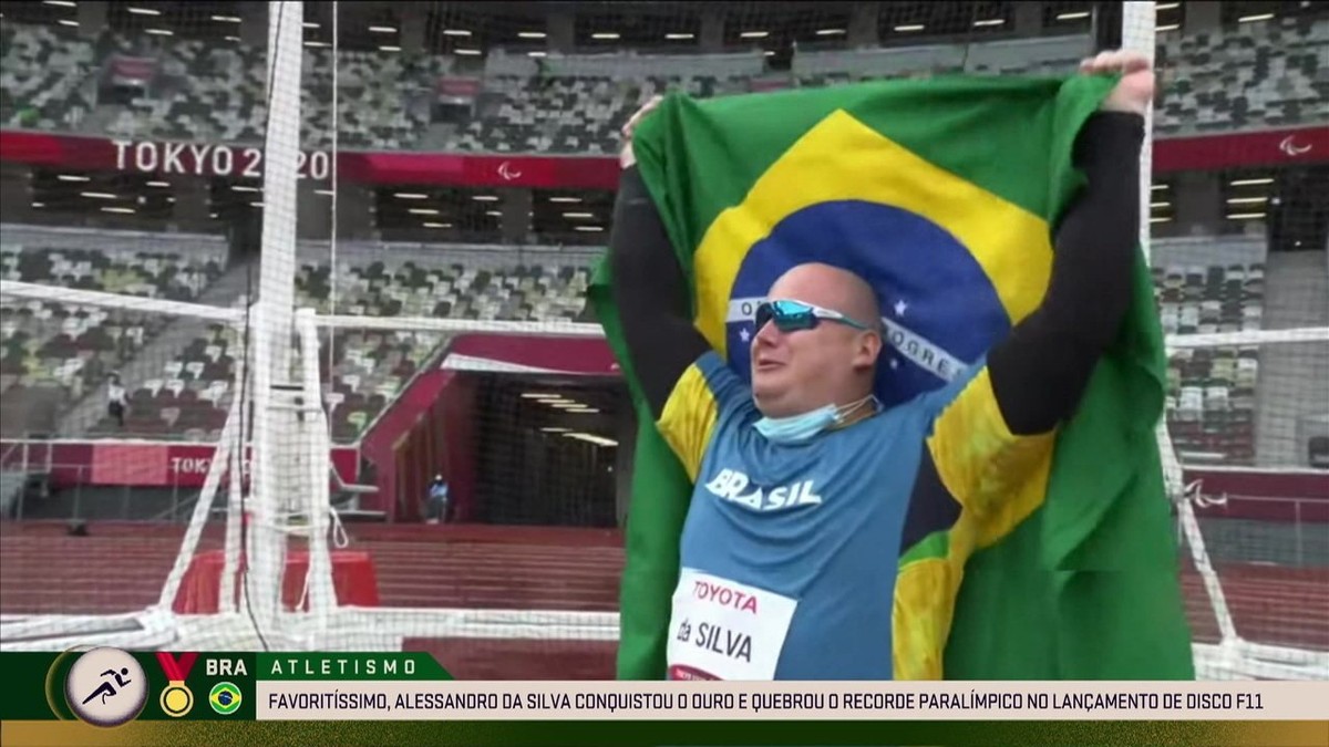 Alessandro Da Silva é Bicampeão Paralímpico No Lançamento De Disco