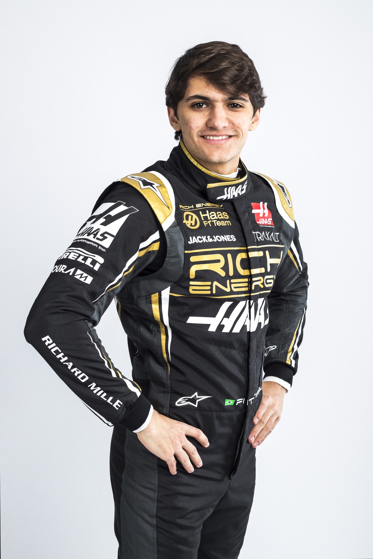 Haas: Pietro Fittipaldi guiará o novo carro da equipe nos testes da F1 ...