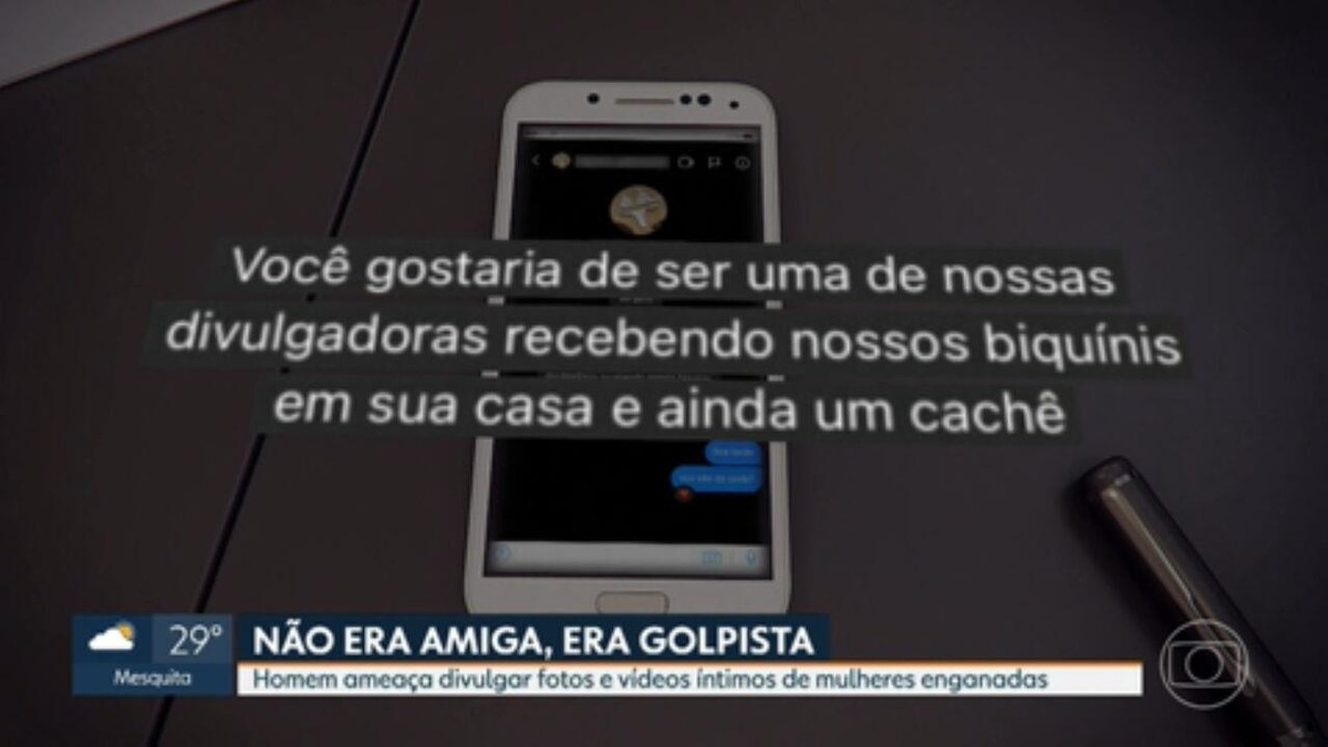 Homem é Suspeito De Dar Golpe Em Mulheres E Ameaçar Expor Fotos íntimas