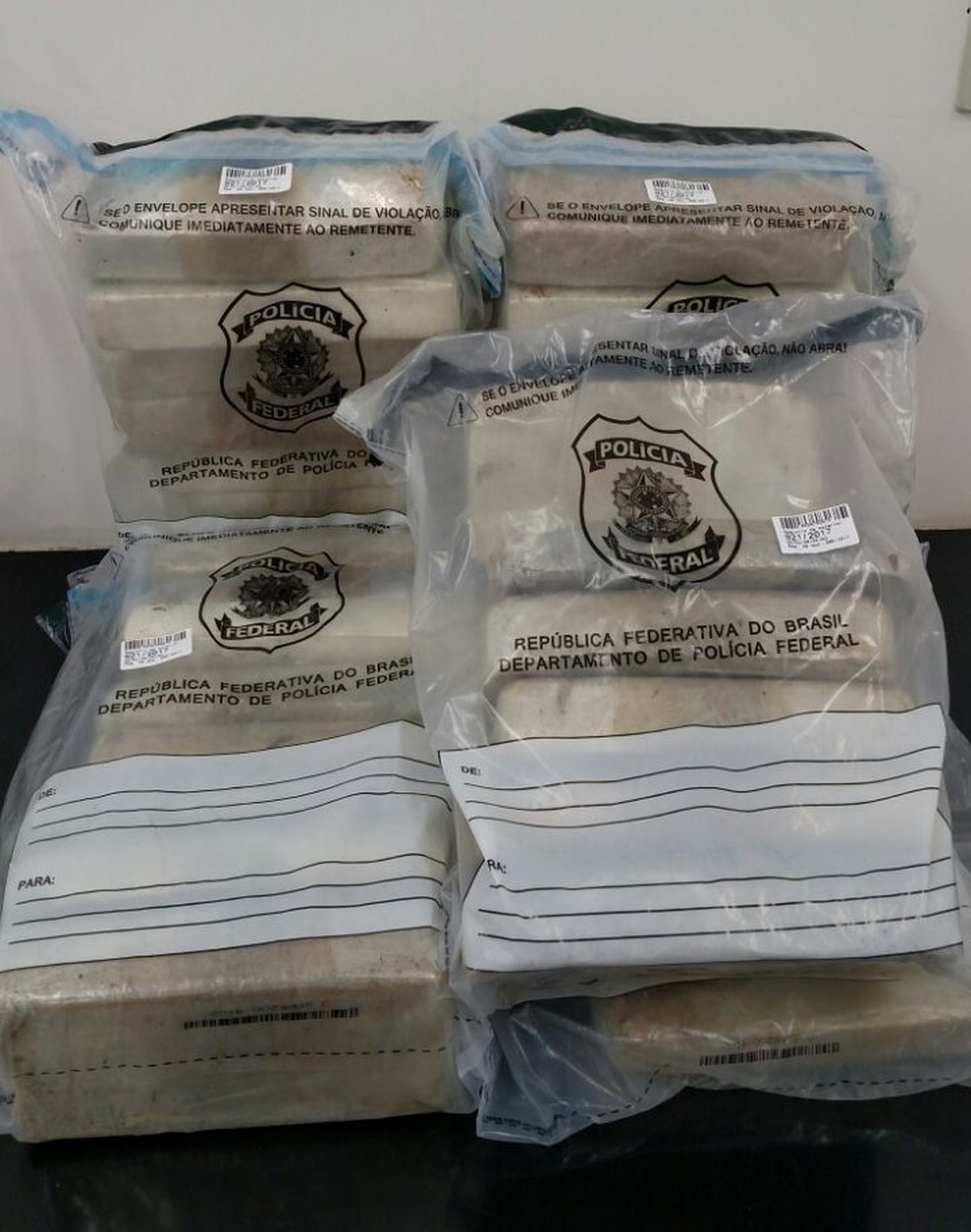 PF apreende 36 kg de pasta base de cocaína em RO | Rondônia | G1