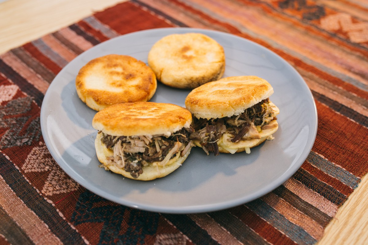 Arepa salgada | Tempero de Família | Receitas