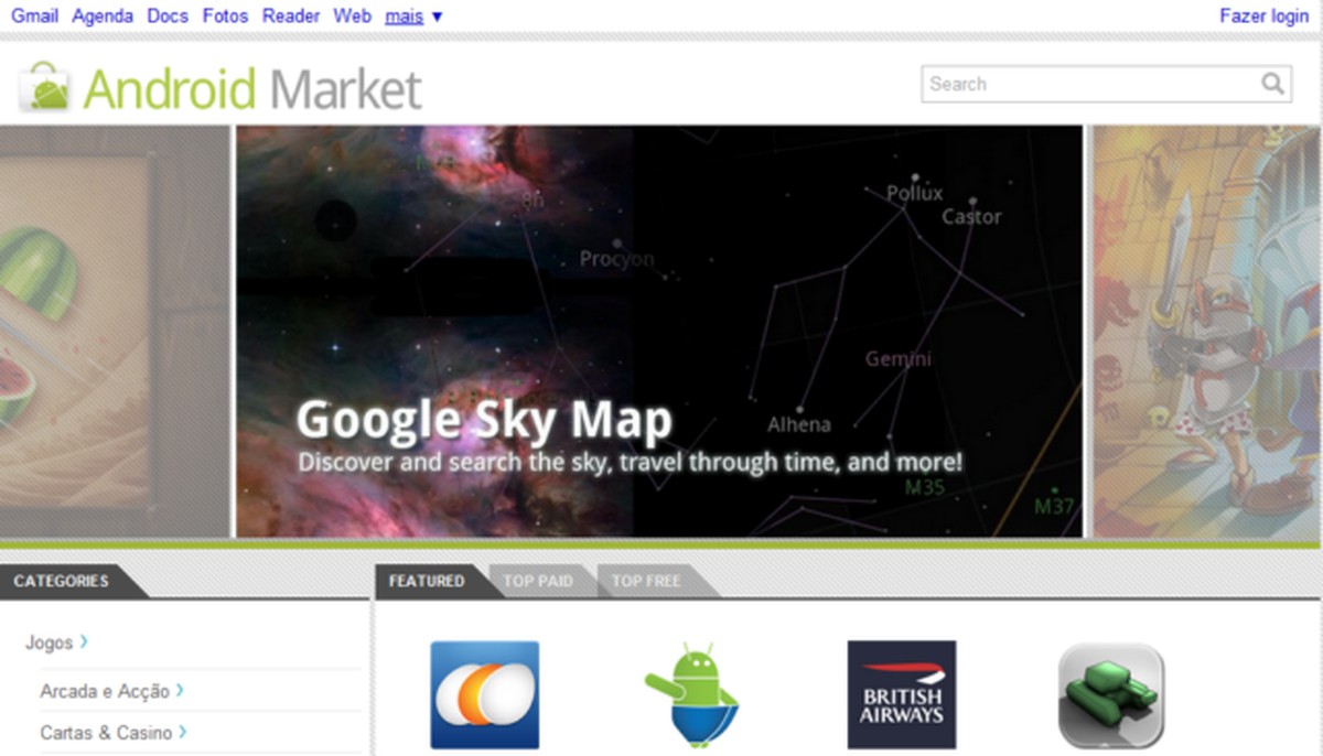 Android Market chega a marca de meio milhão de aplicativos | Notícias ...