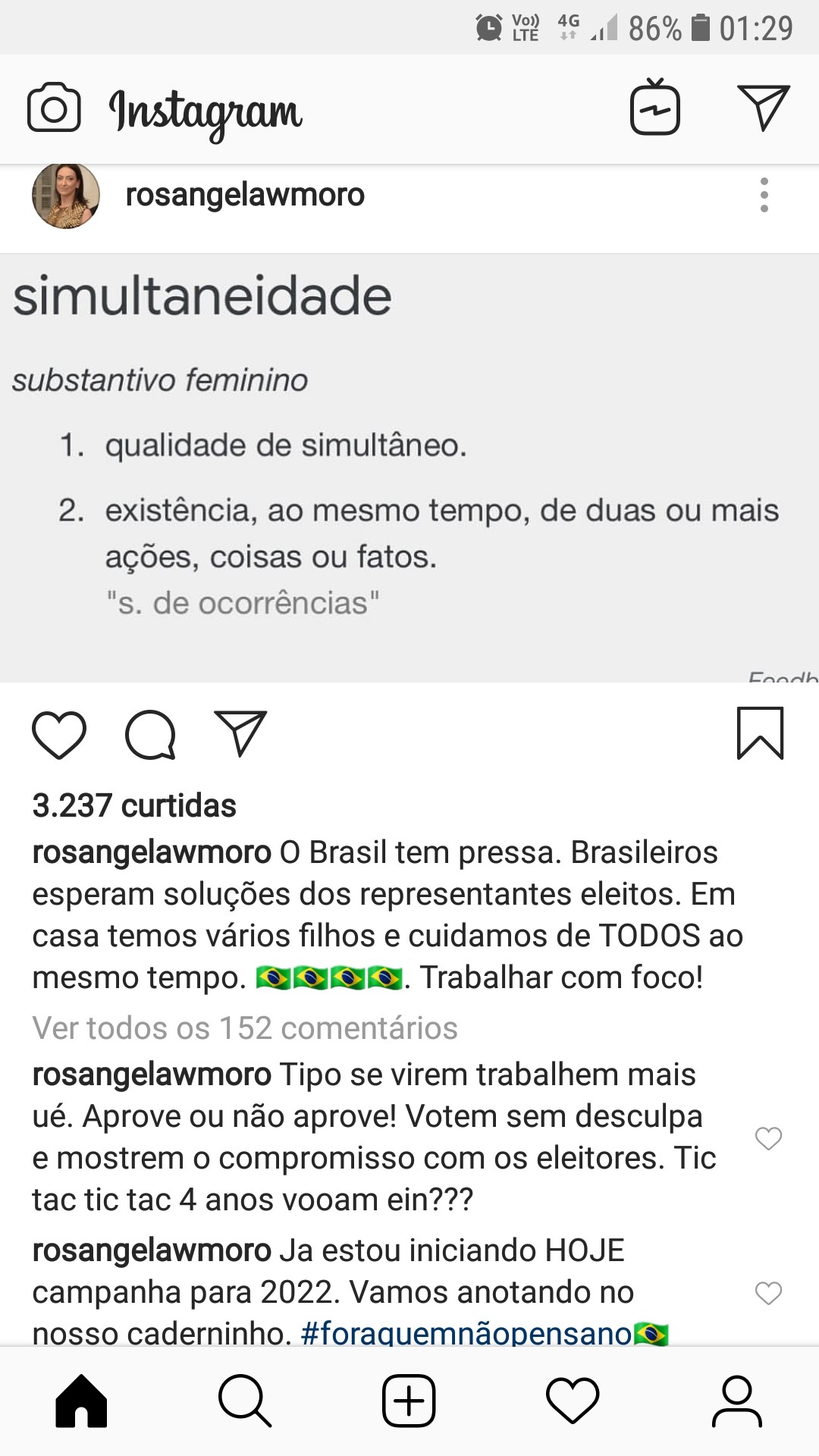 Mulher de Sergio Moro para os congressistas: 'se virem, trabalhem mais ... Mulher de Sergio Moro para os congressistas: 'se virem, trabalhem mais ...