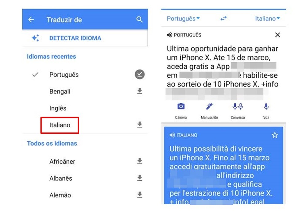 Google Tradutor: como usar a tradução automática de SMS | Produtividade ...