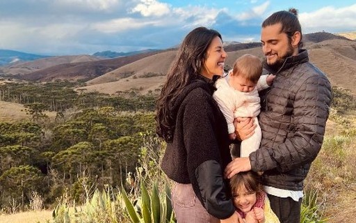 Yanna Lavigne celebra a vida com foto em família em meio à natureza ...