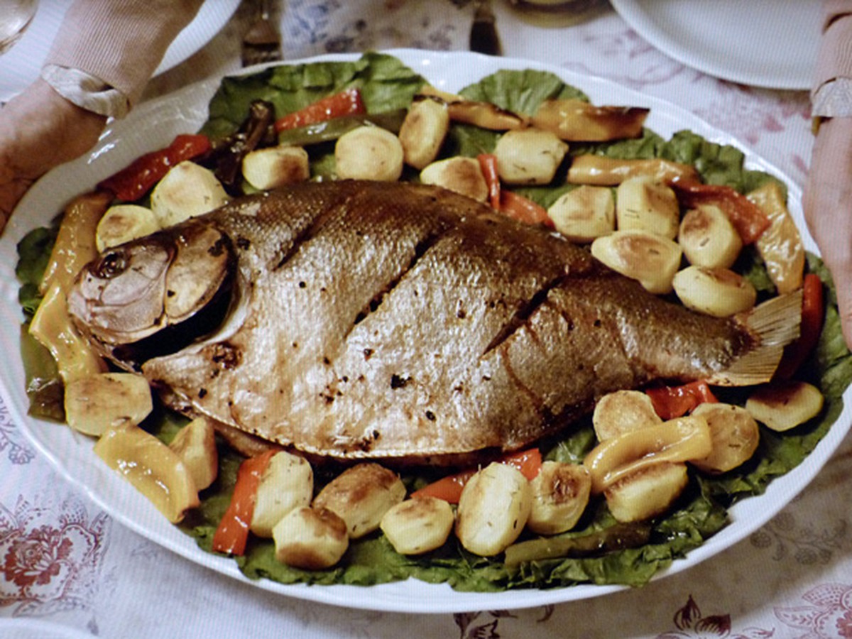 Tucunaré assado | Peixes e frutos do mar | Receitas