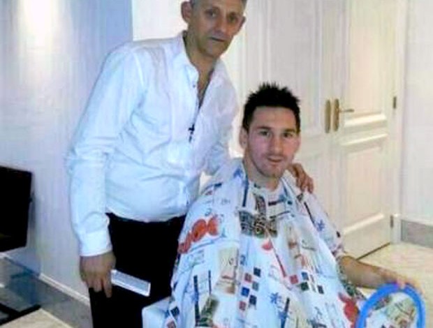 Sem ousadia: Messi mantém estilo comportado em novo corte de cabelo ...