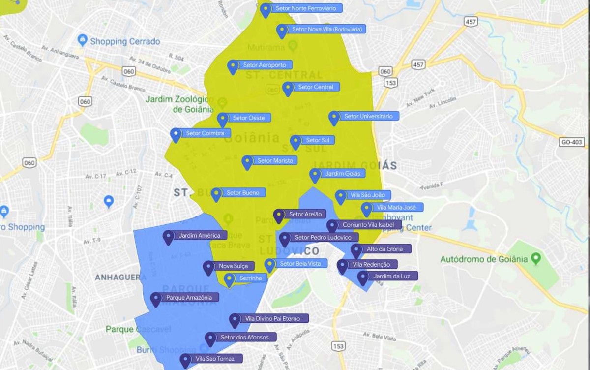 CityBus 2.0 passa a circular em mais 13 bairros de Goiânia a partir ...