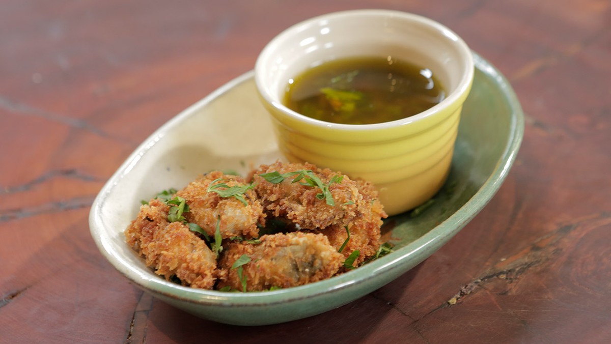 Como fazer ostra frita empanada | Diário do Olivier | Receitas