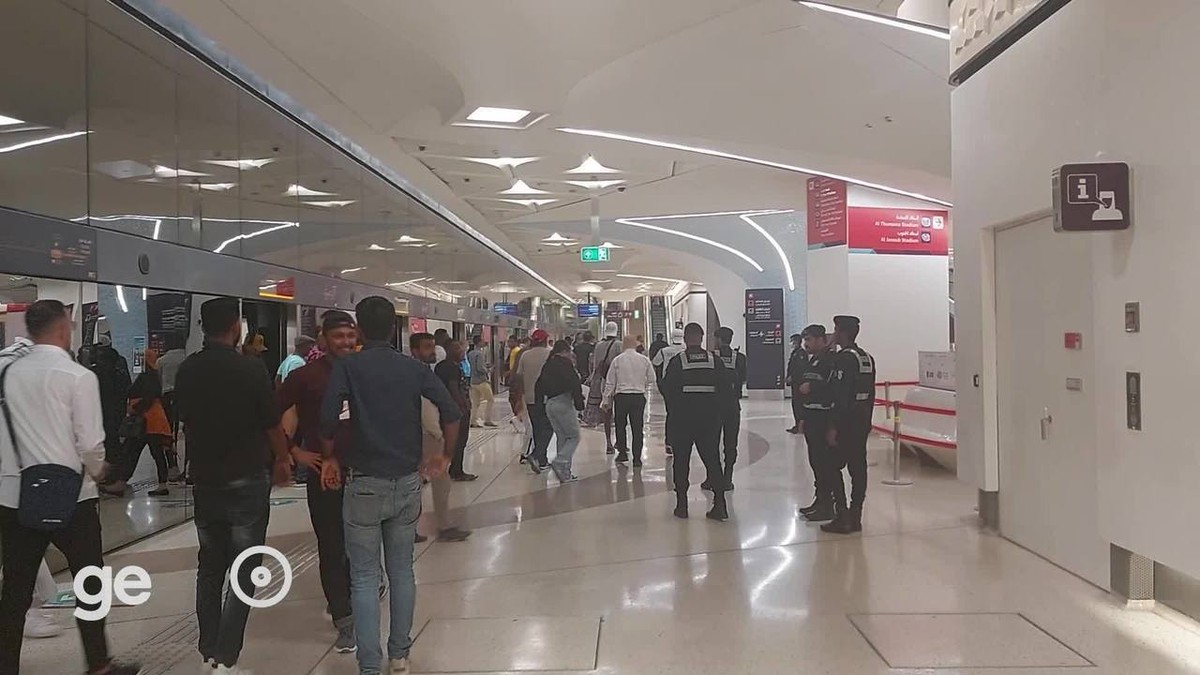 "Metro, this way": Como o trem de Doha conecta torcidas e faz Copa do ...