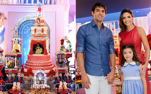 Kaká e Carol Celico se reúnem para aniversário de filha; Veja fotos da ...