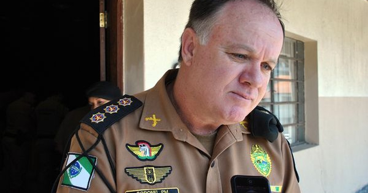 G1 - Comandante geral da Polícia Militar do PR entrega o cargo, diz ...