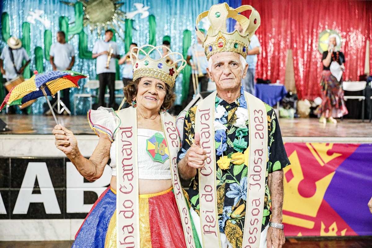 Recife escolhe rainha e rei da pessoa idosa do Carnaval 2023 | Carnaval ...