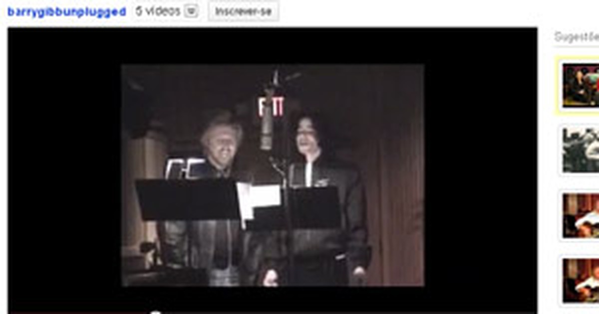 G1 - Vocal do Bee Gees divulga vídeo de parceria com Michael Jackson ...