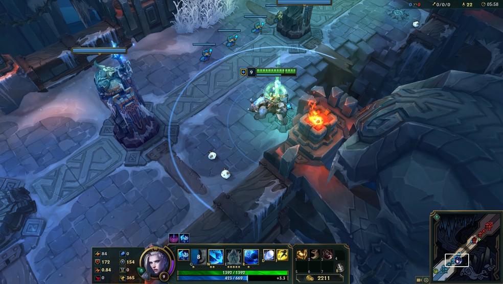 league of legends: League of Legends: conheça o mapa Howling Abyss