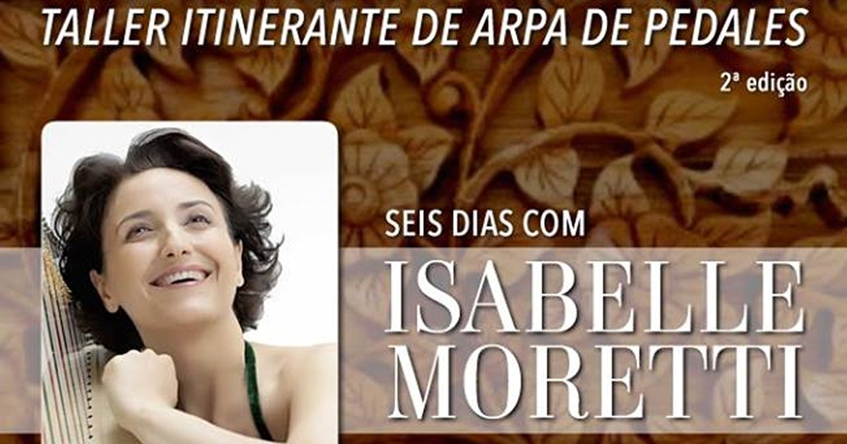 G1 - Harpista francesa Isabelle Moretti passa por Vassouras, no Sul do ...