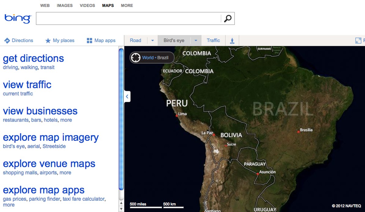 Bing Maps ganha 165 TB de informações em novas imagens de satélite ...